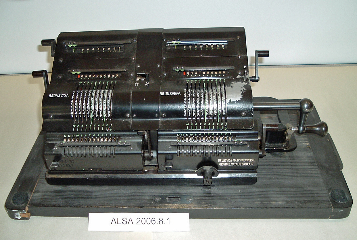 21. Too Cumbersome for the Field - Mechanical Calculators - Alberta ...